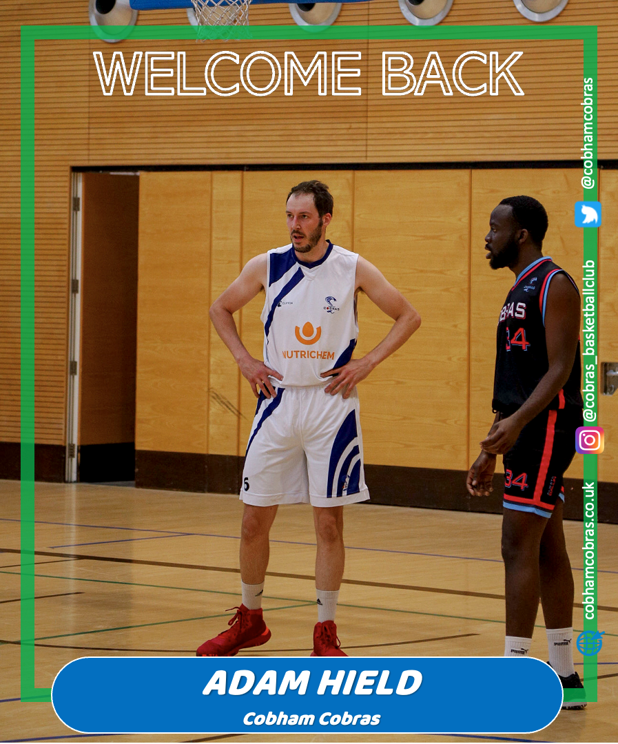 Adam Hield - Cobham Cobras Basketball Club